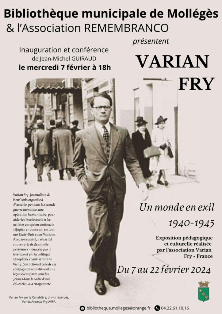 Varian Fry – Un monde en exil 1940-1945 – Journal Farandole